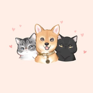 Custom Kawaii OC Portrait Cute Chibi Y2K Anime Cartoon - Etsy