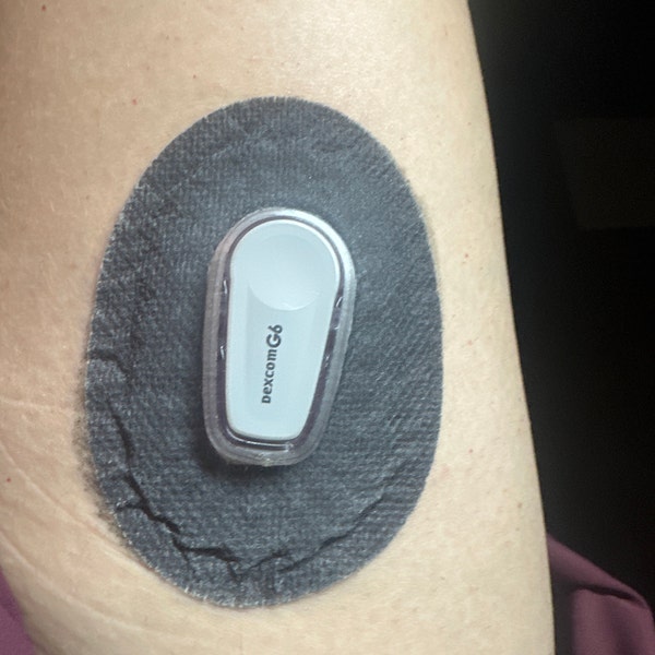 Flexible Dexcom G6 Cover - Holds and Protects Sensor and Patch ( Over ...
