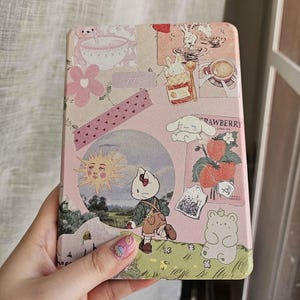 Cute Newspaper Ledger Kindle Case Custom for Paperwhite 1/2/3/4, Kindle ...