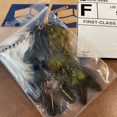 Mighty Minnow 3pack 4-inch Multi Jointed Streamer Flies - Etsy