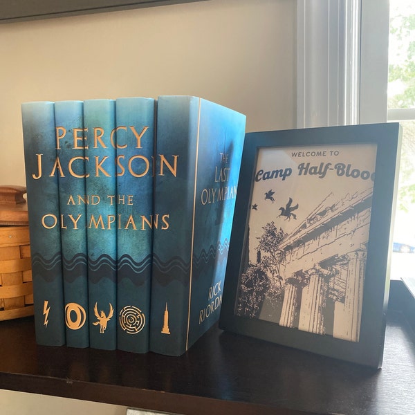 Welcome to Camp Half Blood Percy Jackson Poster Minimal - Etsy