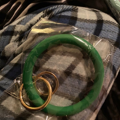 Silicone Bangle Keychain, Key Holder, Silicone Bracelet Wrist Strap ...