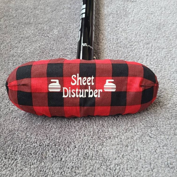 Cotton Curling Broom Covers ~ Personalization & Curling Stones ~ Made ...