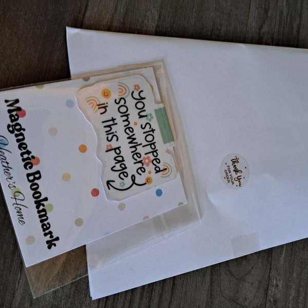 Personalised Teacher Thank You for Being a Part of My Story Bookmark ...