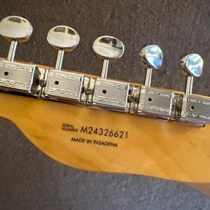 Custom Serial Number Waterslide Guitar Headstock Decals - Etsy