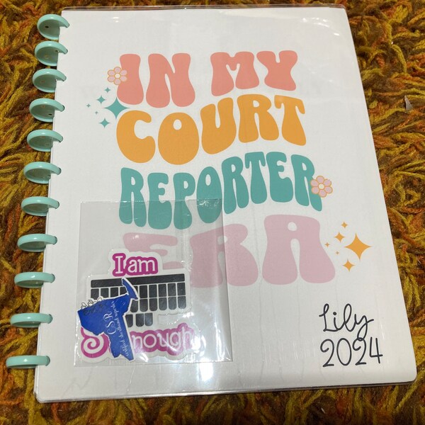 Court Reporter Steno Keyboard With Letters Sticker Decal for Steno ...