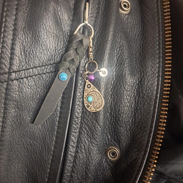 Lightning Bolt Key Ring/ Keychain / Zipper Pull - Lightning Gift ...