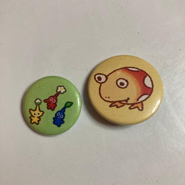 Pikmin Pin Badge - Etsy
