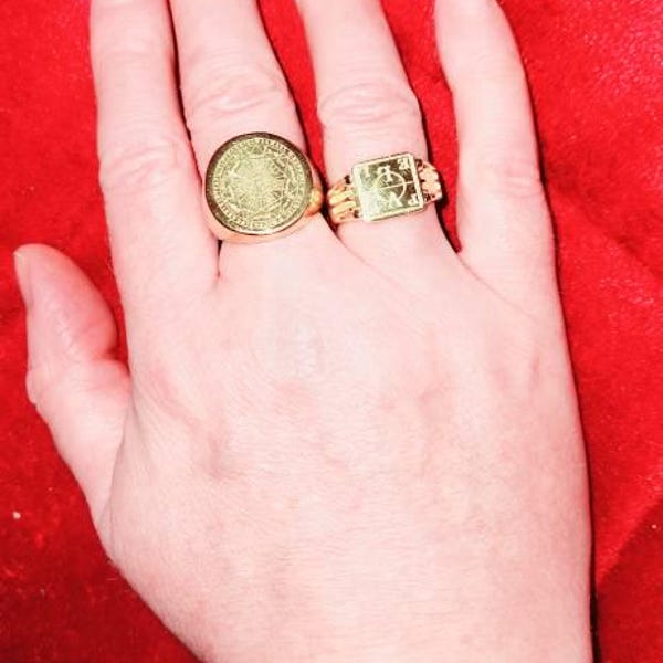 Caduceus Ring Medical Symbol Band Ring Sterling Silver Personalized ...