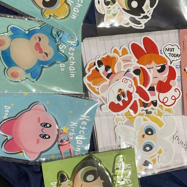 Buttercup the Powerpuff Girls Sticker Pack | Original Fanart Cartoon ...