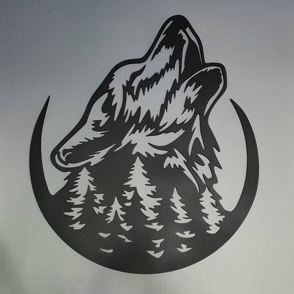 Wolf DXF, Animals Cut File for Laser, Dxf for Plasma, Wolves Cnc File ...