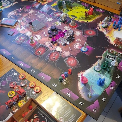 Flamecraft Board Game Player Board - Etsy