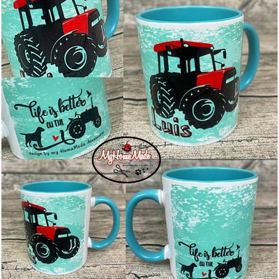 Red Tractor Svg Farm Tractor Svg Car Vector Farm Svg Cutting File ...