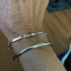 Hammered Sterling Silver Earrings Square - Etsy