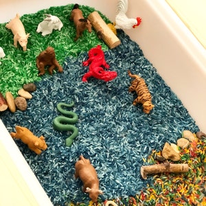 Fruit and Vegetables Safari Toob Montessori 3-part Cards for Safari ...