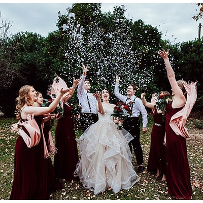 Crisp White Biodegradable Confetti Party Confetti Perfect for Classic ...