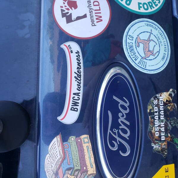 BWCA Canoe Sticker, Boundary Waters Canoe Area, Boundary Waters Art ...