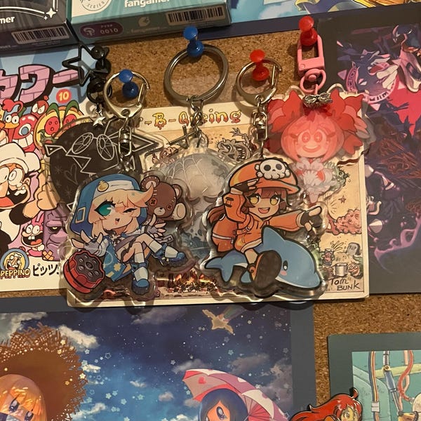 Skullgirls Keychains All Character Alt - Etsy