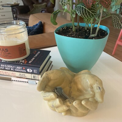 Modern Concrete Key Tray Entryway Tray Artistic Painter - Etsy