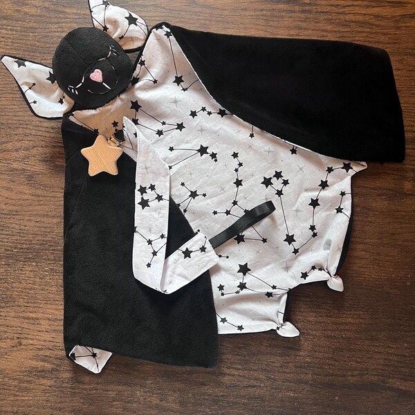 Baby Bat Security Blanket, Bat Comforter, Animal Blanket, Plush for ...