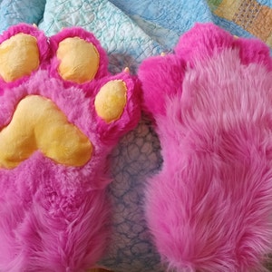 PDF TEMPLATE: Fursuit Puffy Paws Digital Download - Etsy