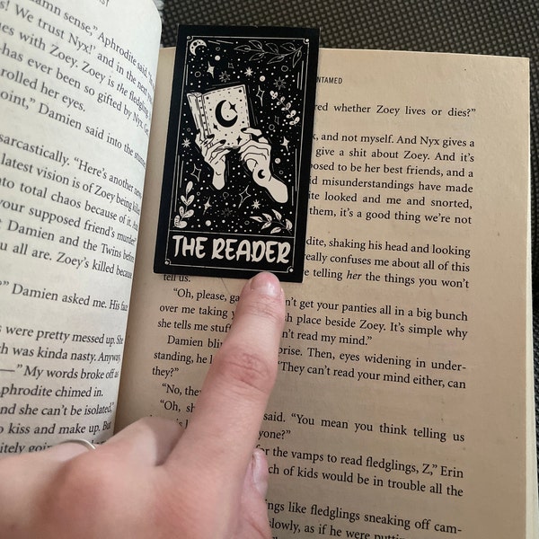 The Reader MINI Bookmark - Etsy