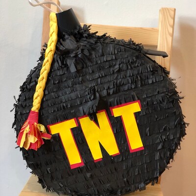 Sale TNT Pinata Black Color Fully Assembled Bomb Shape Spy - Etsy