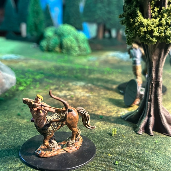 Hand Painted Minotaur - Etsy