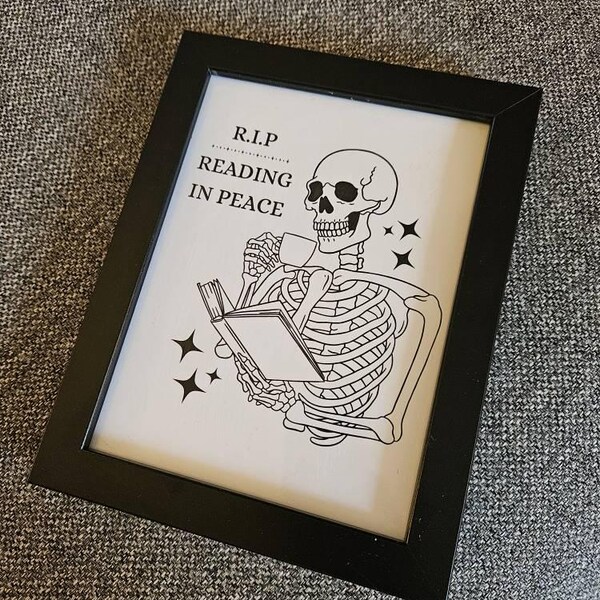 Book Quote Print | Just One More Chapter Print | Reader Home Decor ...