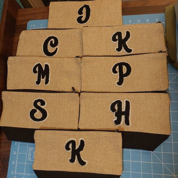 NEW Yellow Chenille Embroidered Letters Iron on Patches,diy Name ...