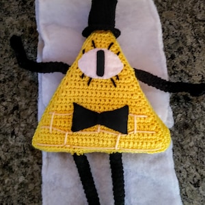 Pattern Yellow Triangle, Evil Triangle or Just Bill, Crochet PDF ...