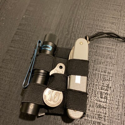 Square EDC / USB Flashdrive Pocket Organizer - Etsy