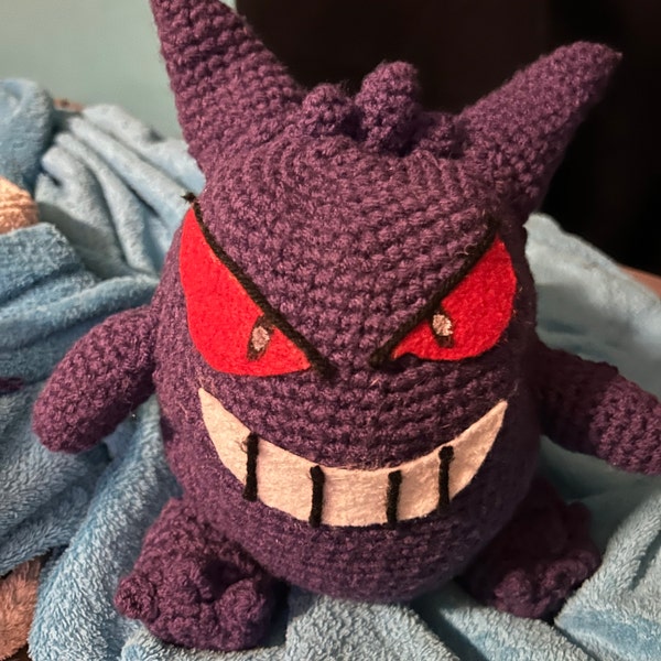 Gastly, Haunter & Gengar Crochet Pattern Bundle - PDF File - Etsy