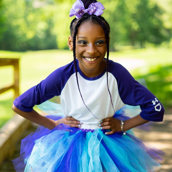 Aqua Purple Tutu Baby Tutu Frozen Tutu Toddler Tutu Mermaid Tutu ...