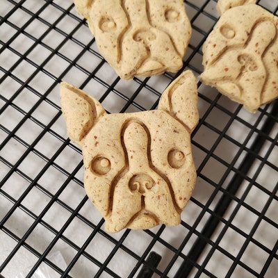 Cole the Boston Terrier Boston Terrier Cookie Cutter Dog Face Cookie ...