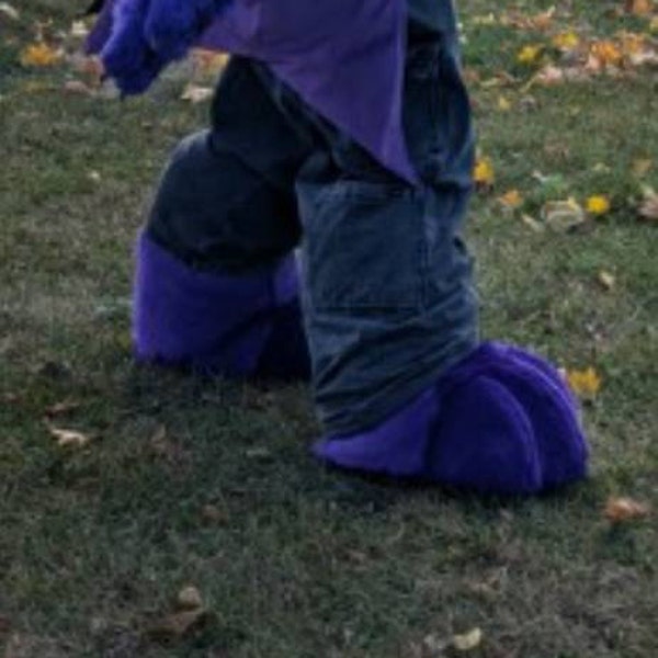 DIGITAL Digitigrade Fursuit Feet Paws Pattern for Fursuits - PDF ...