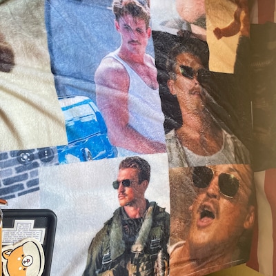 Pedro Pascal American Flag Pedro Pascal Wall Tapestry in Daddy We Trust ...