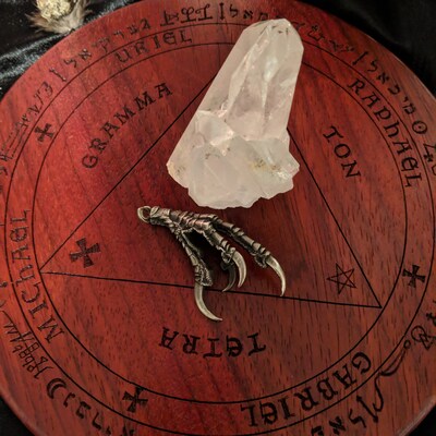 Trithemius Table of Practice 9 Engraved, Solid Wood English Archangels ...