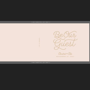 Wedding Guest Book Formal Wedding Hardcover Guestbook With - Etsy