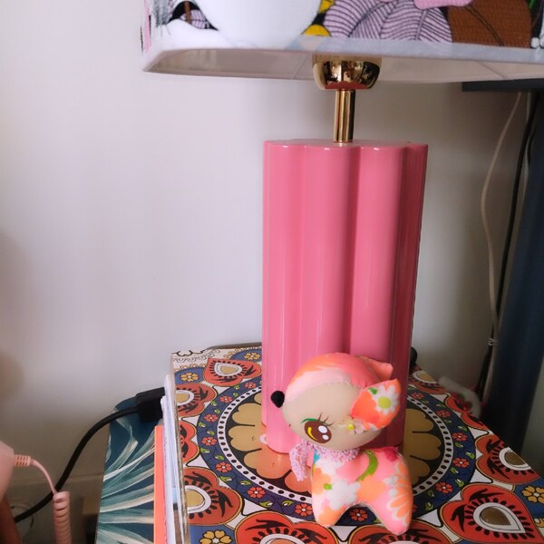 VTG Plush Pink Stuffed Animal Rubber Face Rushton Molly W Bonnet - Etsy