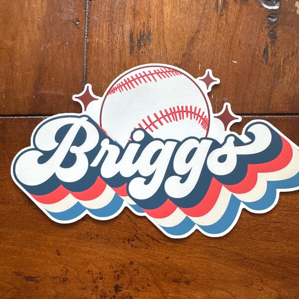 Number 30 Sticker Retro Rainbow Numbers 30th Birthday Decal Year Party ...