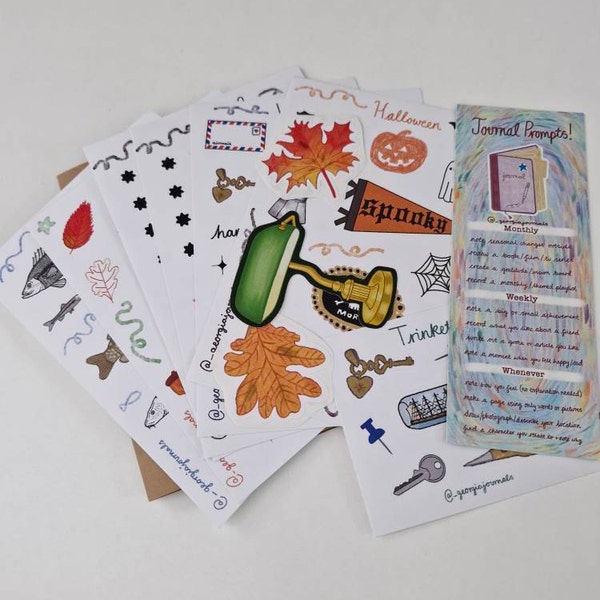 Journal Vinyl Sticker, Notebook Cover Sticker, Notebook Vinyl Sticker ...