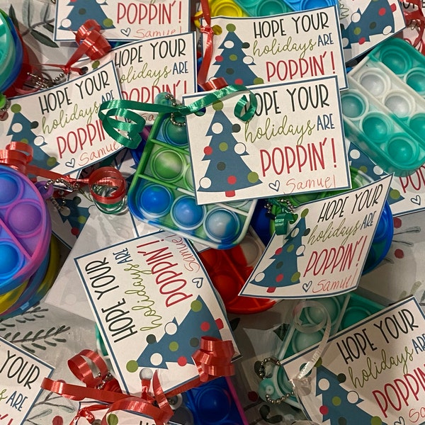 Hope Your Holidays Are Poppin'! Printable Christmas Tags to Pair W/ Pop ...