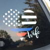 Thin Blue Line Flag Decal, Police Flag, Police Wife, Blue Lives Matter ...