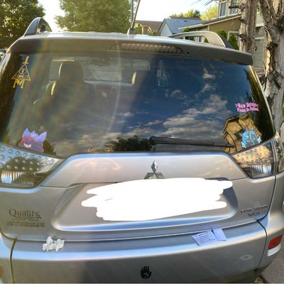 Girlfriends Name Seat Sticker for Car, Sparkle Name Decal Dashboard ...