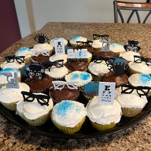 Optometry Cupcake Toppers Optometry Gift Optometrist Eye - Etsy