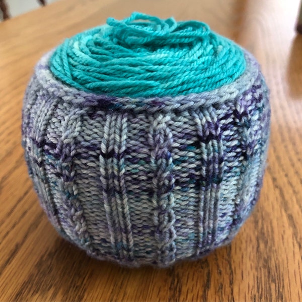 Cozy Knitting Pattern | Yarn Cozy Lite (digital File - PATTERN ONLY) - Etsy