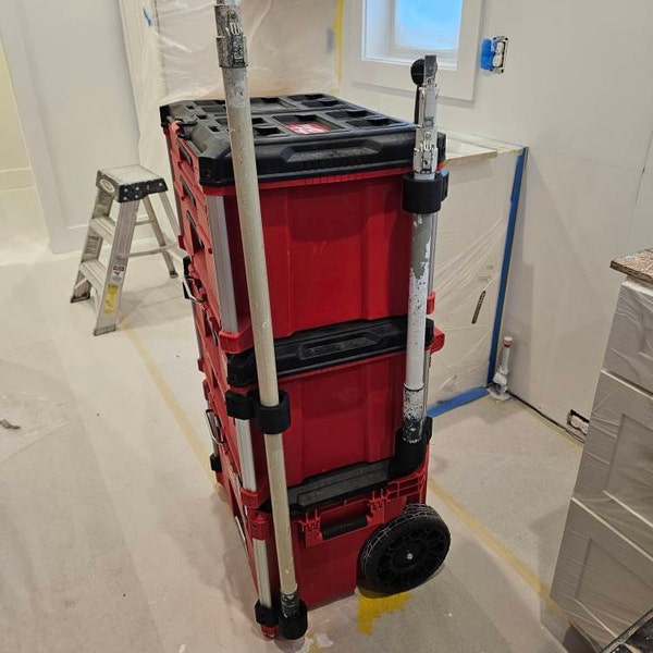 Milwookie Double Pipe Bender Holder for Milwaukee Packout for 3/4" and ...