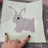 Bunny Quilt Block Pattern PDF Instant Download Nursery - Etsy Canada