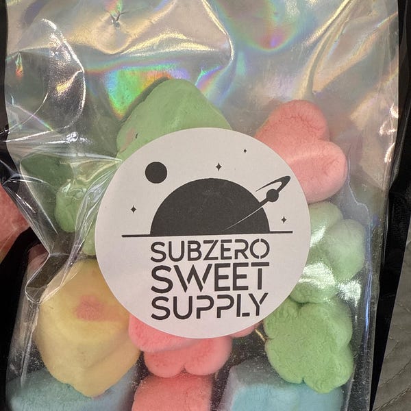 Freeze Dried Rainbow Bites, Freeze Dried Candy, Freeze Dried Chewy ...